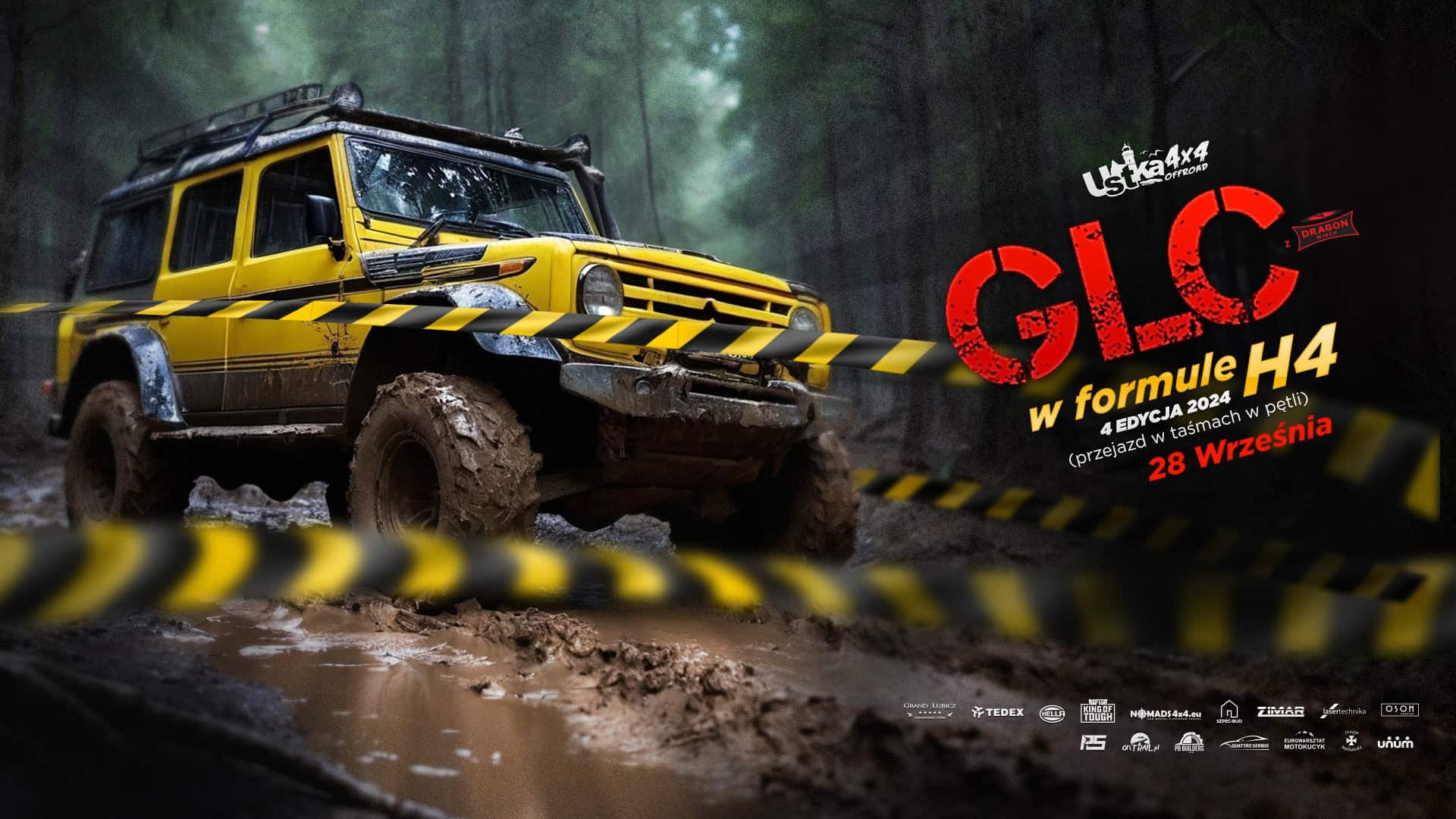 GLC z Dragon Winch - 4 edycja - USTKA4x4OFFROAD.PL